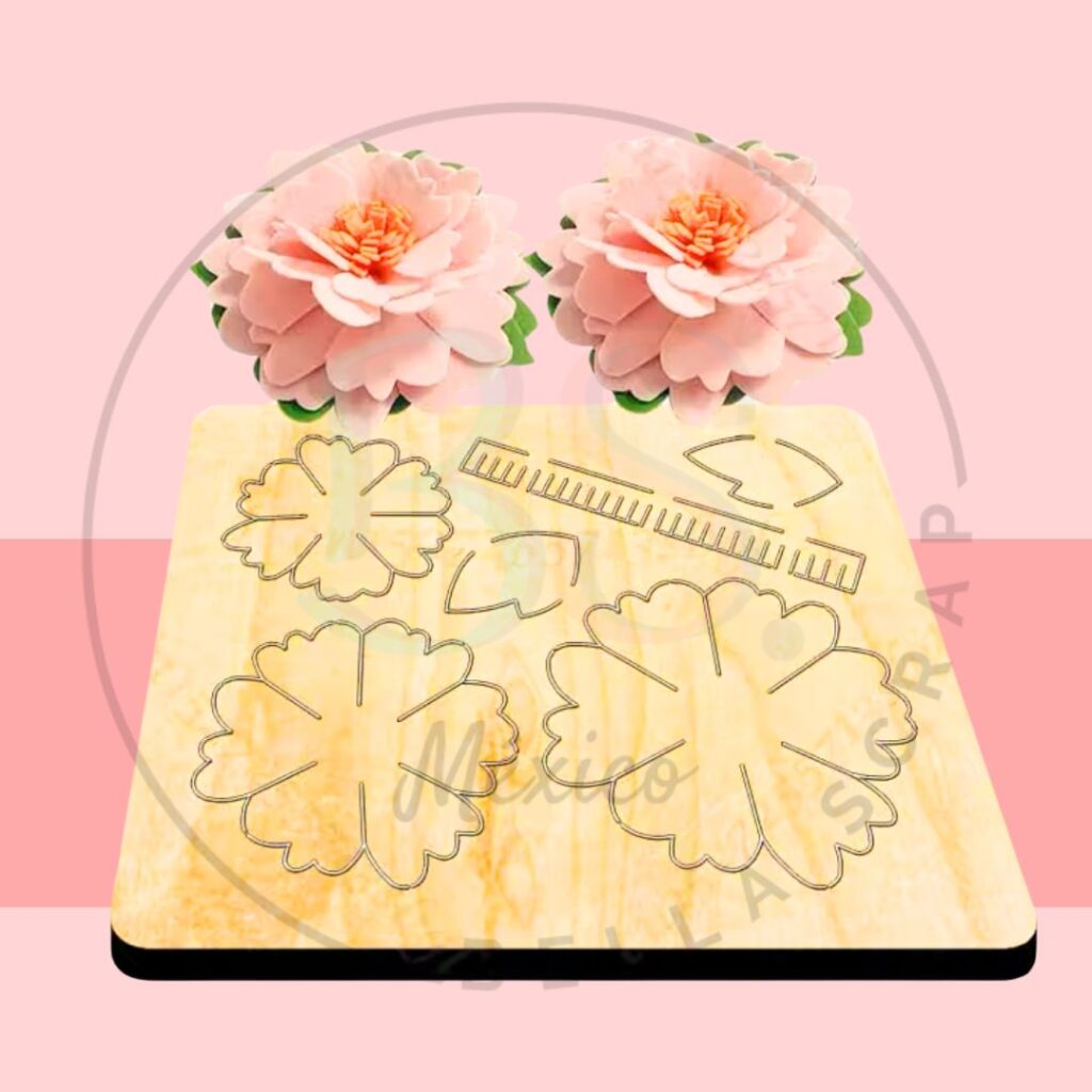 TROQUEL FLOR TREBOL - Bella Scrap México